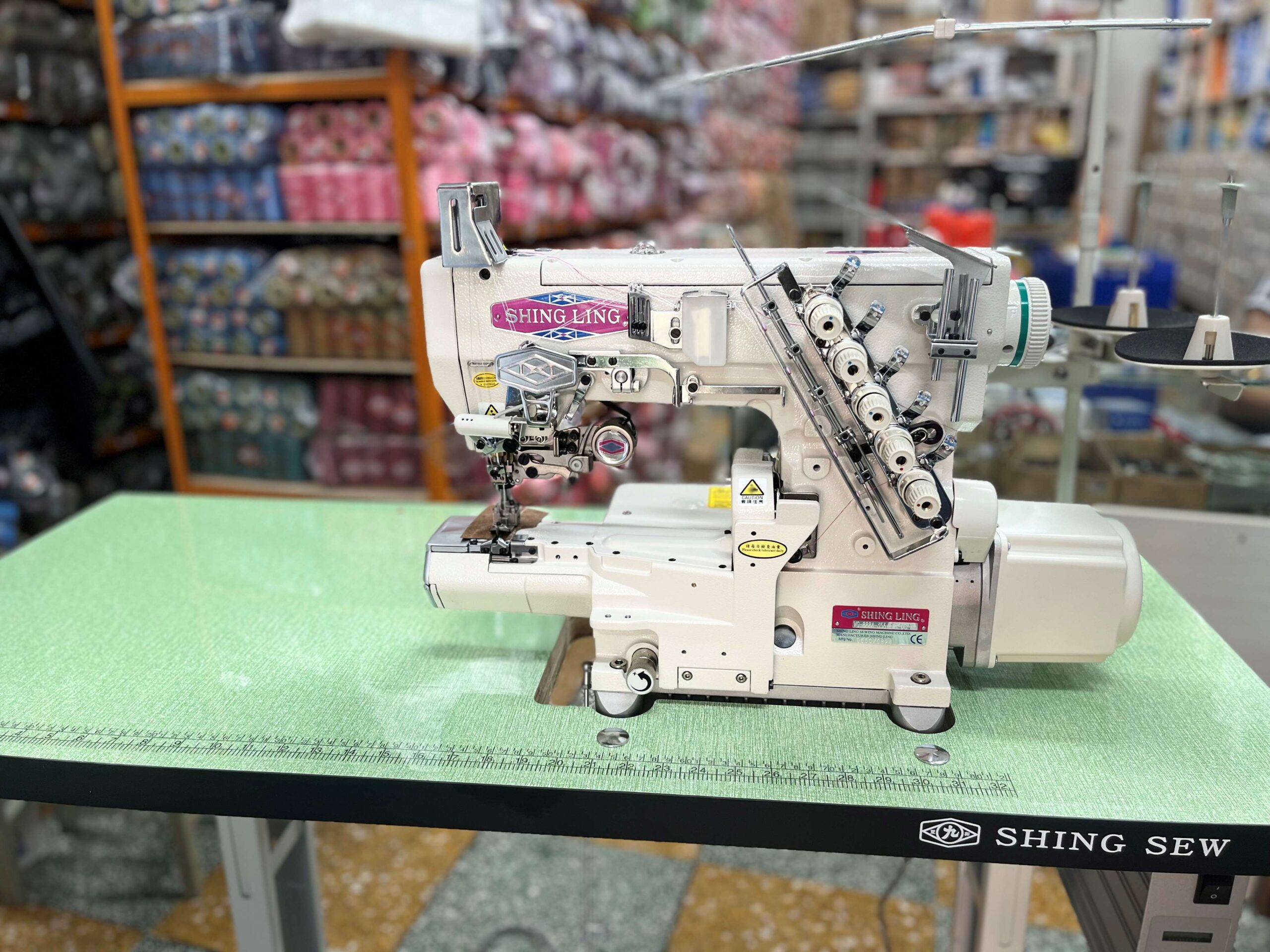 SHING LING VG888 Flat sewing machine – sewingmachine-world